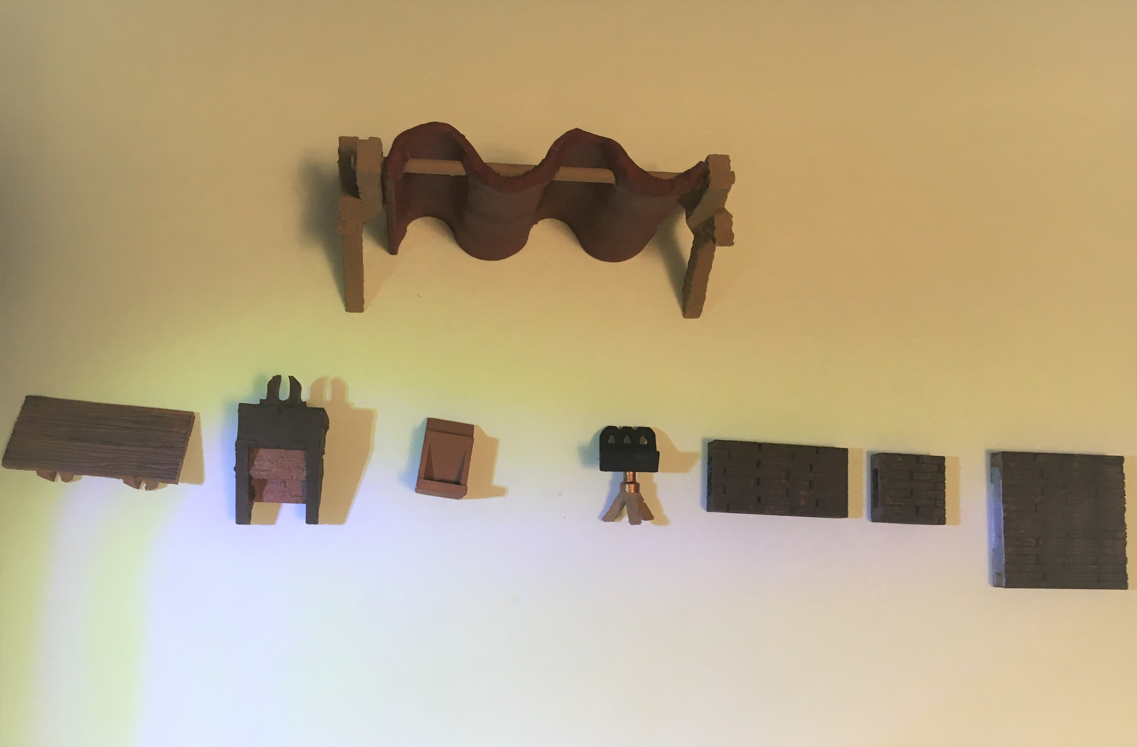 Miniature Configurable Stage with Props 28mm by Melabam | Download free ...