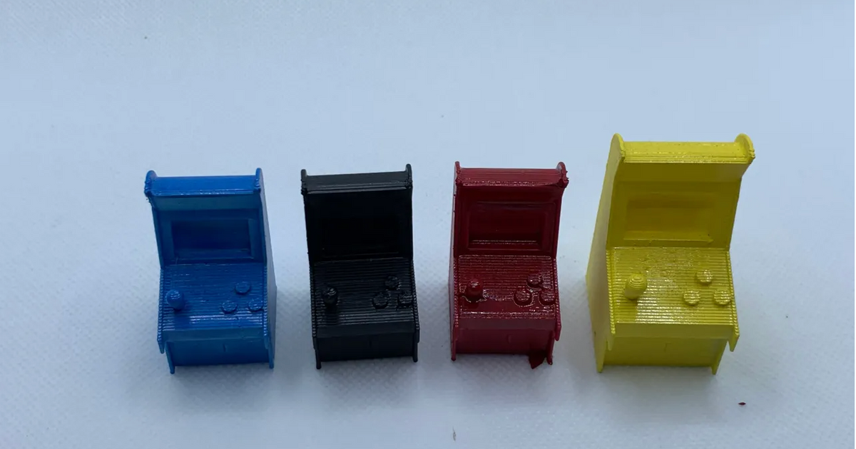 Arcade machine by Fishbot | Download free STL model | Printables.com