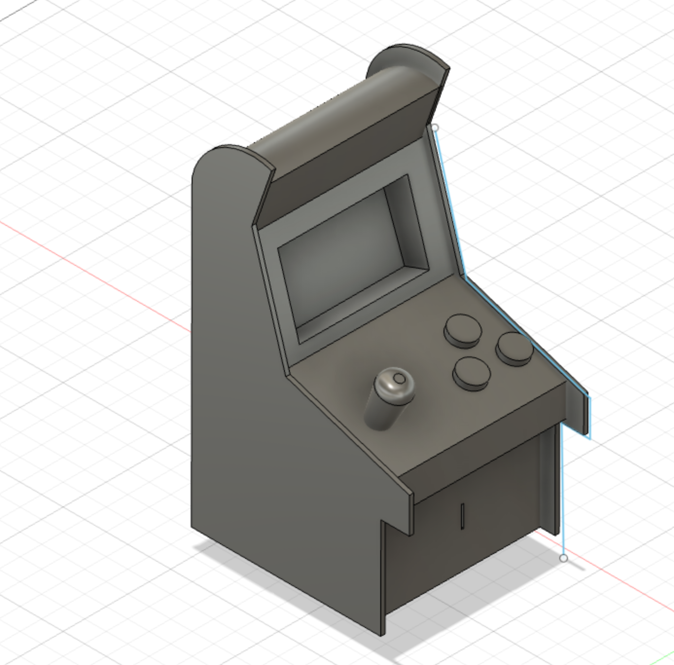 Arcade machine by Fishbot | Download free STL model | Printables.com