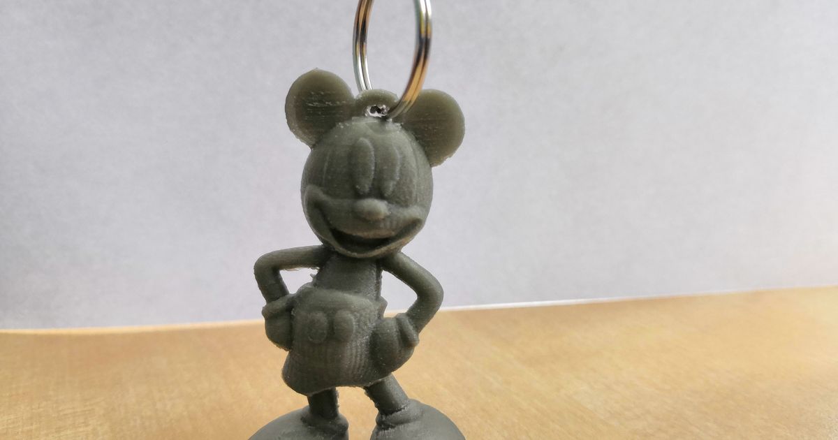 Mickey mouse for keys by Tymyn_3D | Download free STL model ...