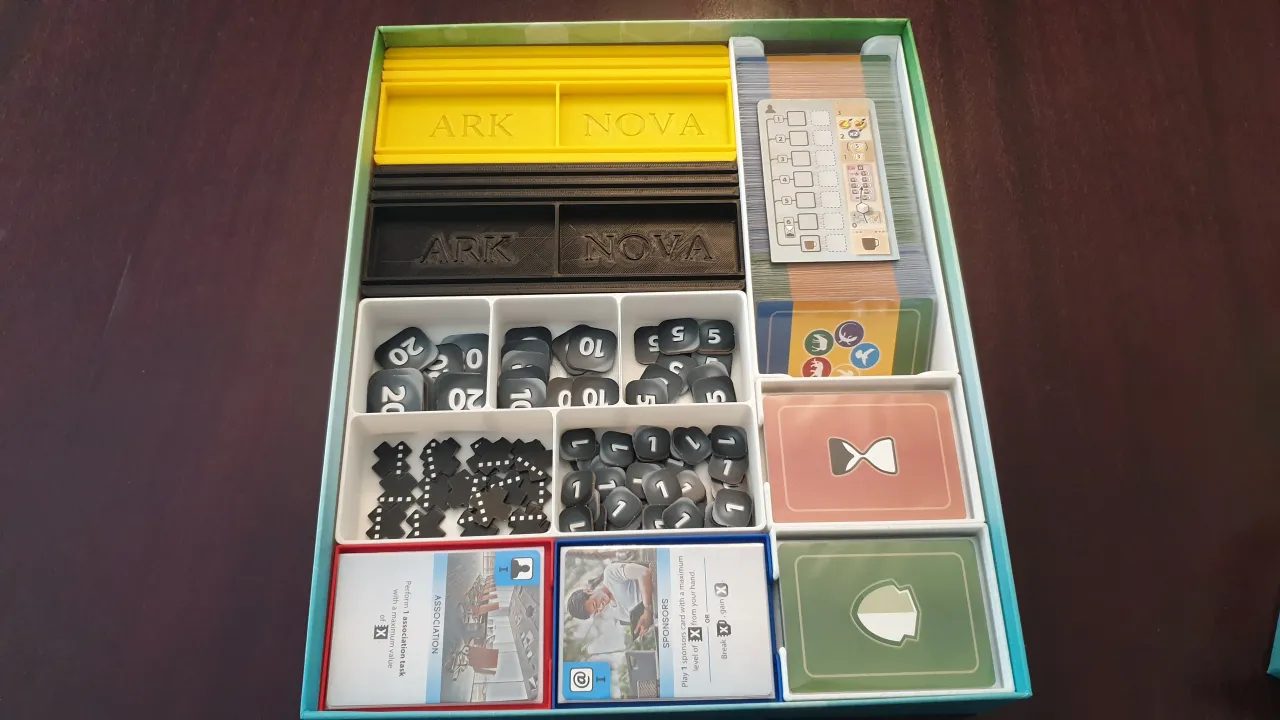 Ark Nova Insert by jacques_za | Download free STL model | Printables.com