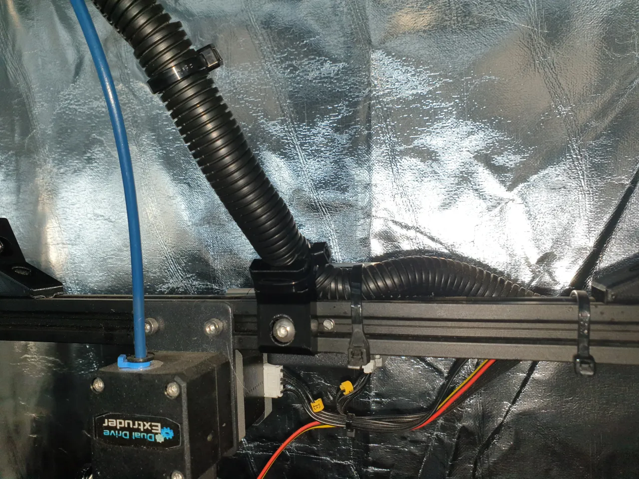 V Slot 2020 3D Printer 14-16mm Conduit Guide (Ender 5 Plus and others ...