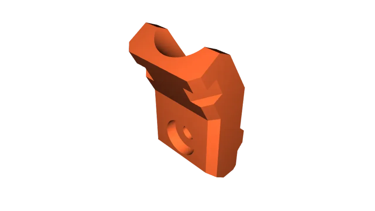 V Slot 2020 3D Printer 14-16mm Conduit Guide (Ender 5 Plus and others ...