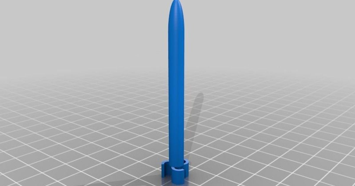 Rocket for Rocket Pod by hszer0 | Download free STL model | Printables.com