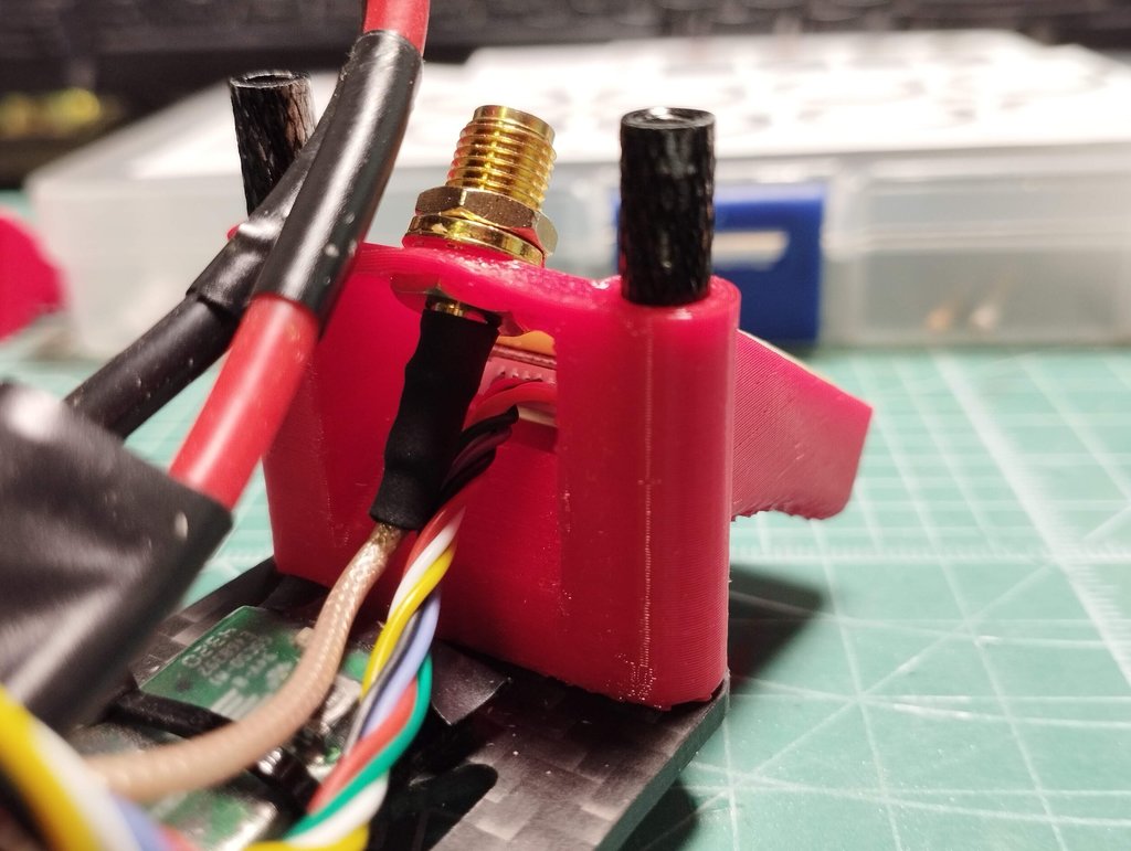 Alien 5" GPS mount - HGLRC M80 PRO by DanZbo | Download free STL model ...