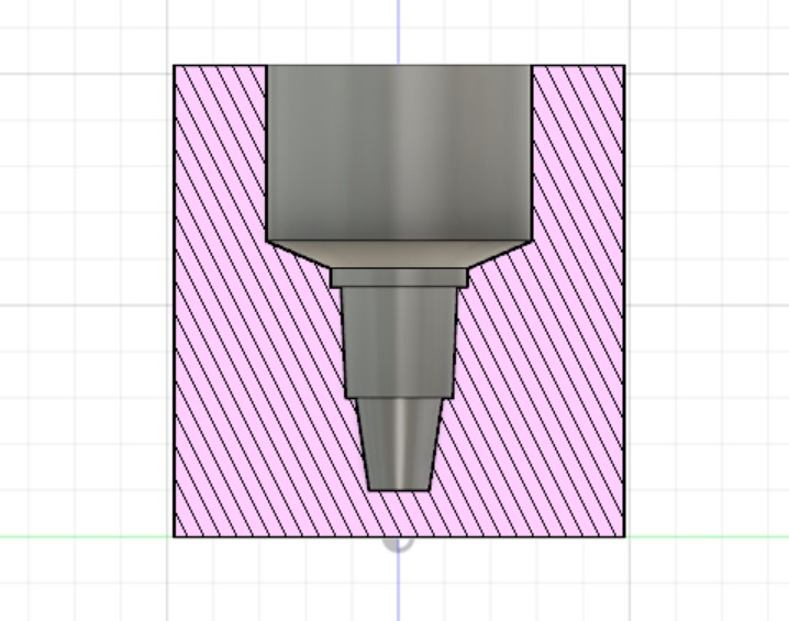 Bottle/flask/flagon/vial holder (beard oil) for the standardized bottle ...