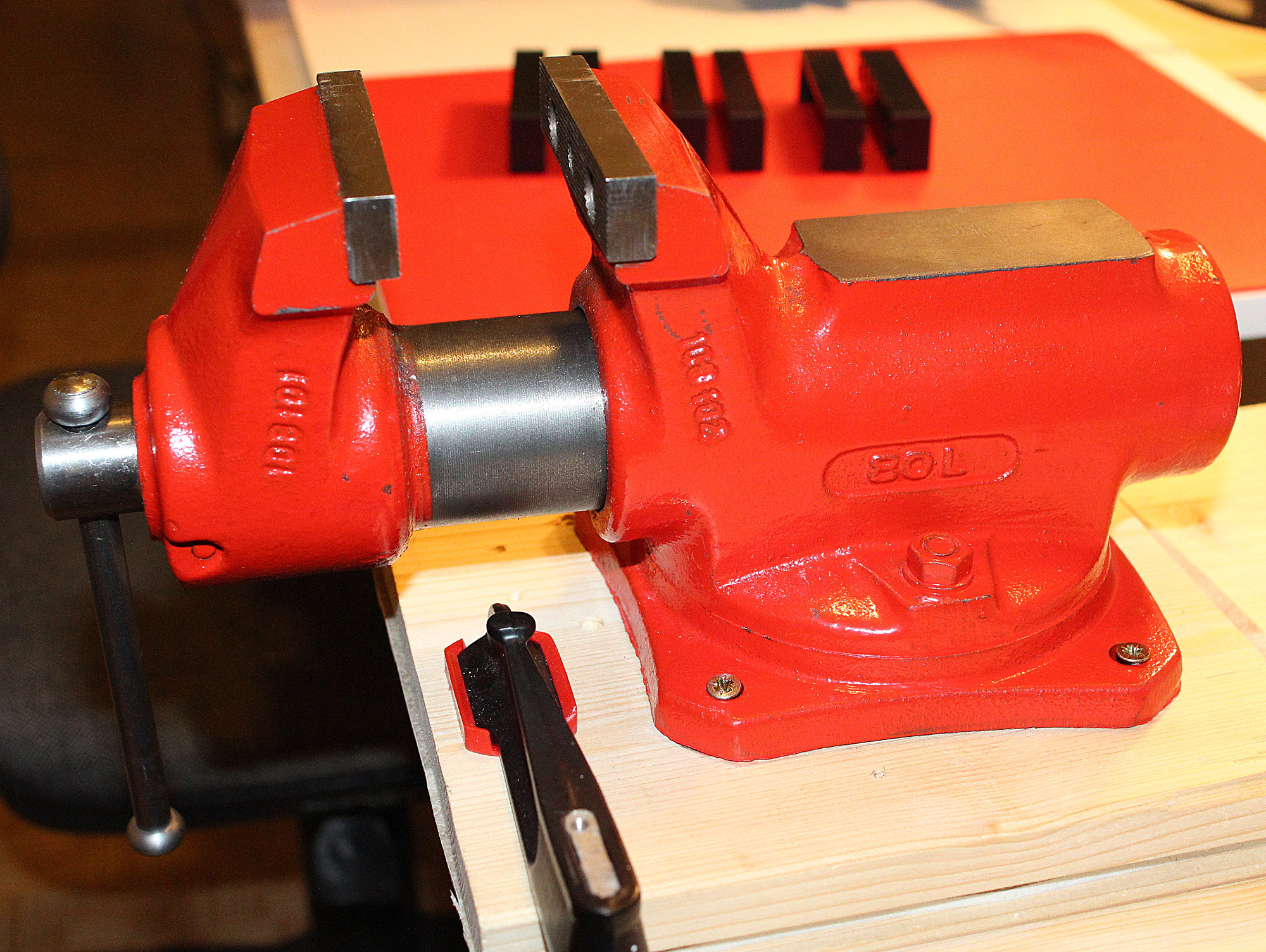 Jaw Inserts for bench vice[vise] YORK 80 by JuraS | Download free STL ...