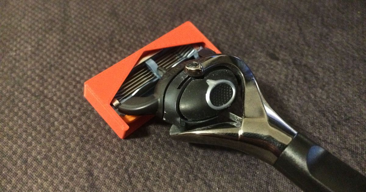 Blade cover for Gillette Fusion 5 razor by Albert Polak | Download free ...