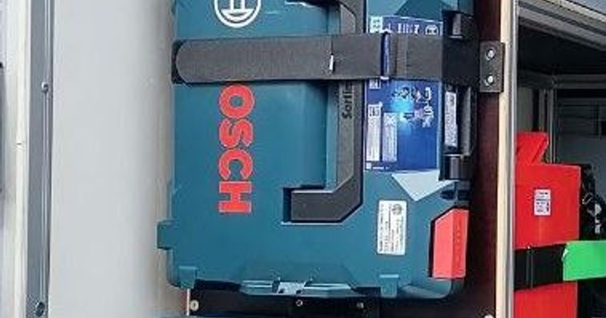 Sortimo L-Boxx wall mount incl. double mount by DerKuchenmann ...