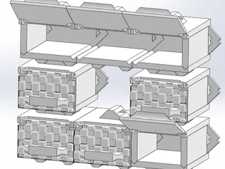 Modular Cabinet by Prototype | Download free STL model | Printables.com