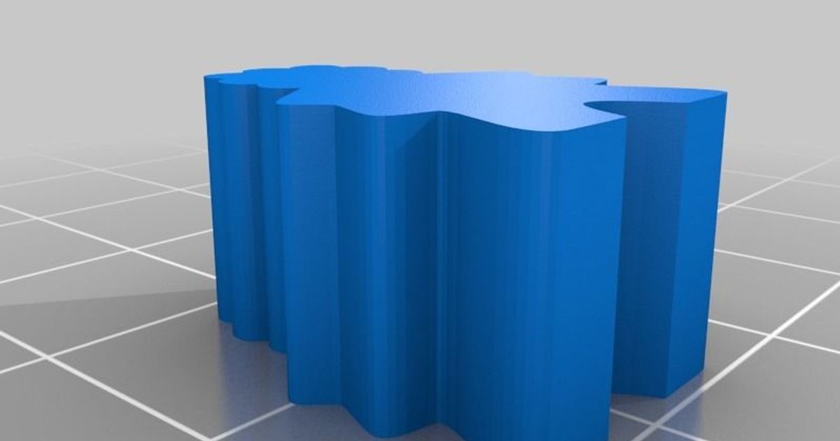 Stone Age Meeple proper size by 3D LEE | Download free STL model ...