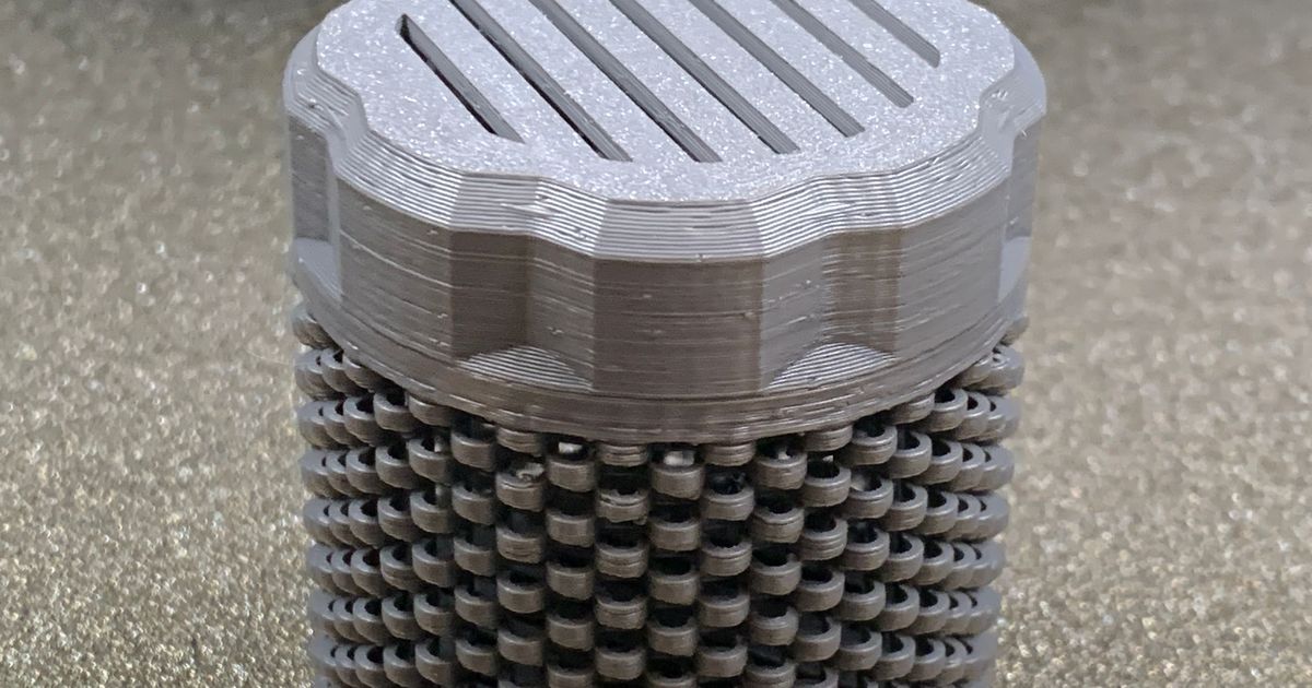 Fast Printing Vase Mode Desiccant Container for Filament Spools by ...