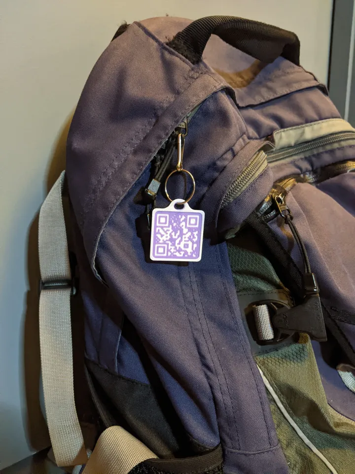 Rick Roll w/ No Ads QR Code Keychain (+Bit.ly URL version as well) by ...