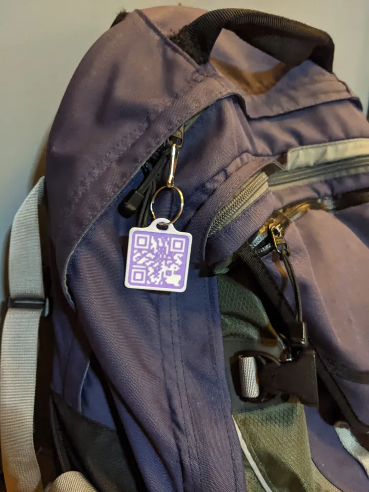 Rick Roll w/ No Ads QR Code Keychain (+Bit.ly URL version as well) by ...