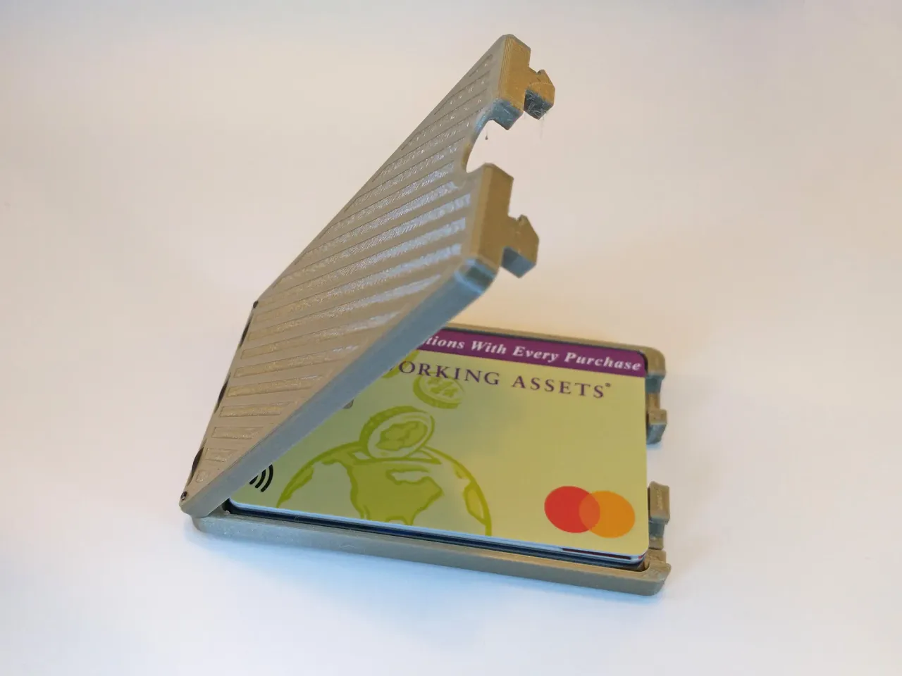 Pop-Open Card Wallet by LoboCNC | Download free STL model | Printables.com