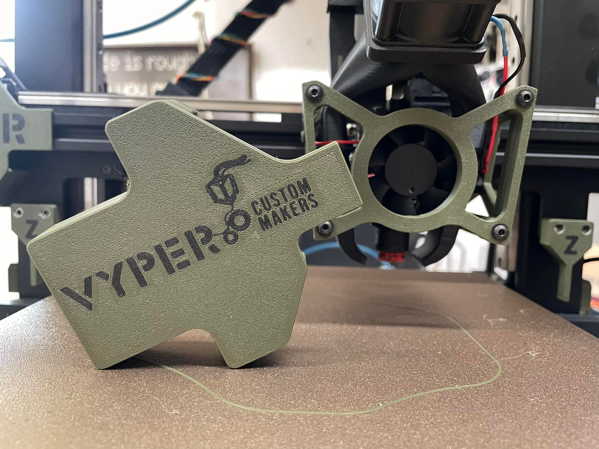 VYPER Custom Makers Logo by VITO | Download free STL model | Printables.com
