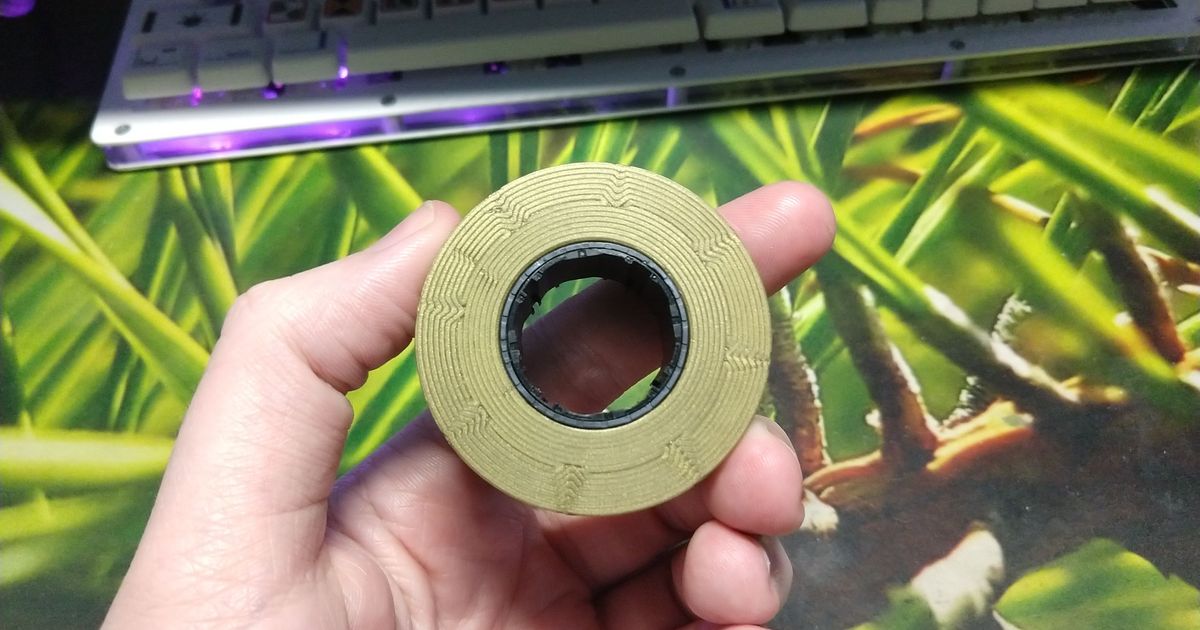 Alps EC40 Encoder Wheel by donutcat | Download free STL model ...