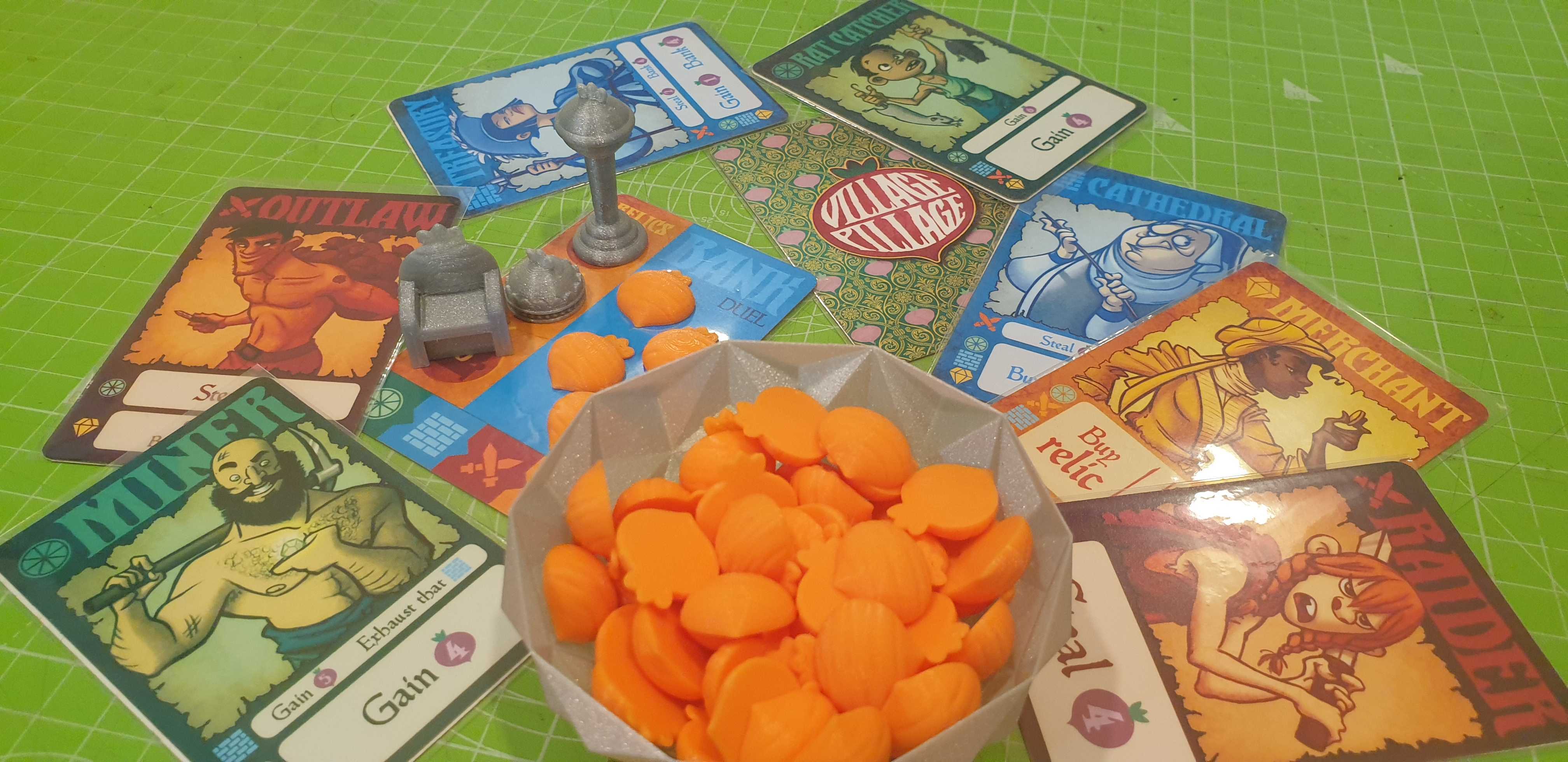 Village Pillage upgraded components (Boardgame) by Yogesh Desai ...