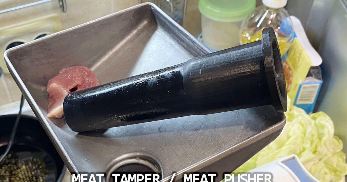 Meat Tamper / Meat Pusher by D_Y | Download free STL model | Printables.com