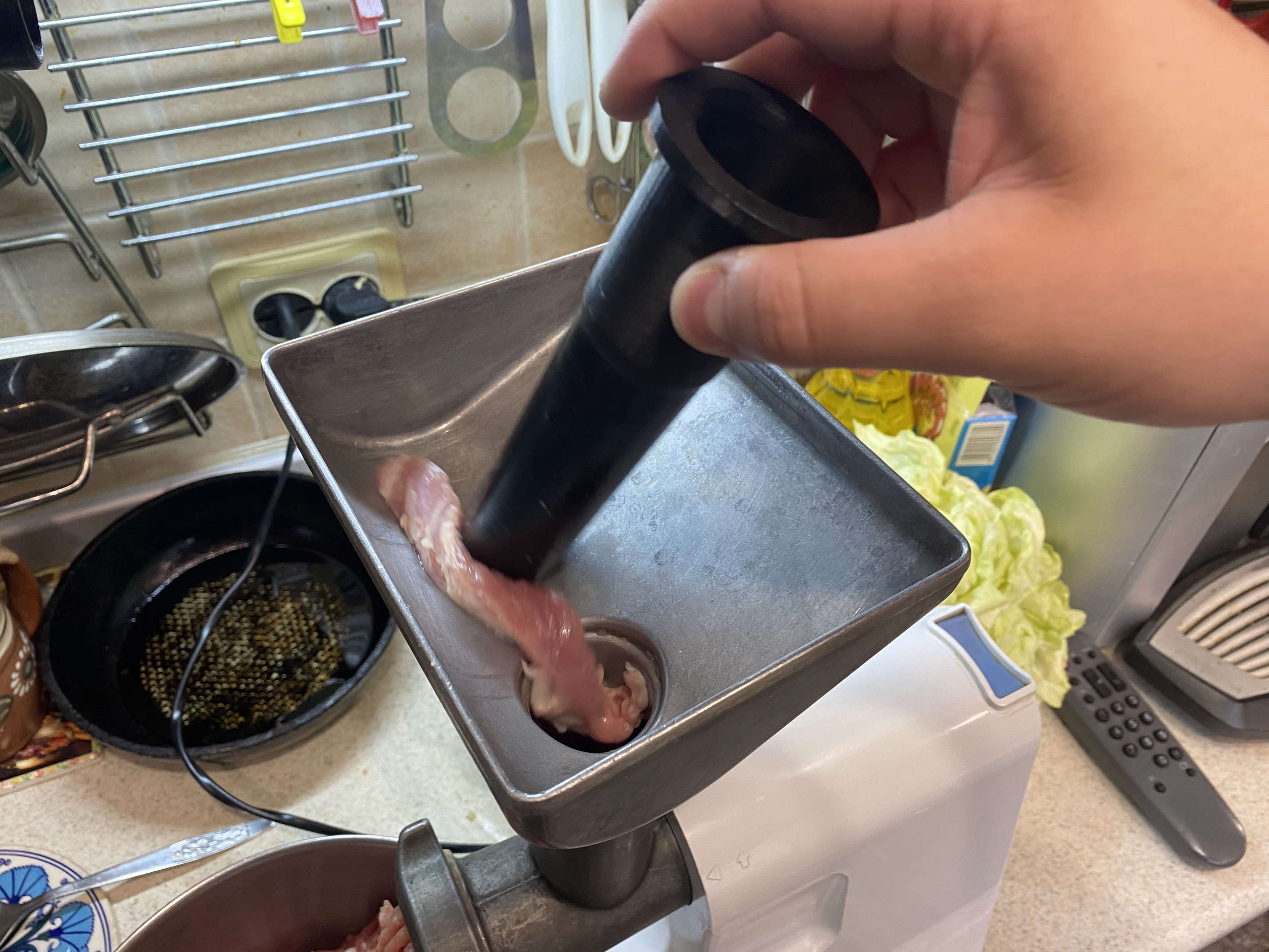 Meat Tamper / Meat Pusher by D_Y | Download free STL model | Printables.com