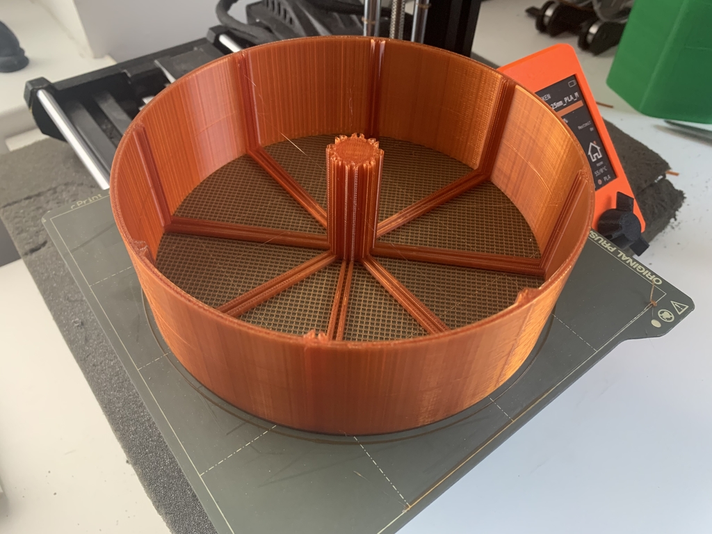 Sieve with adjustable compartments by Maeshmaker | Download free STL ...