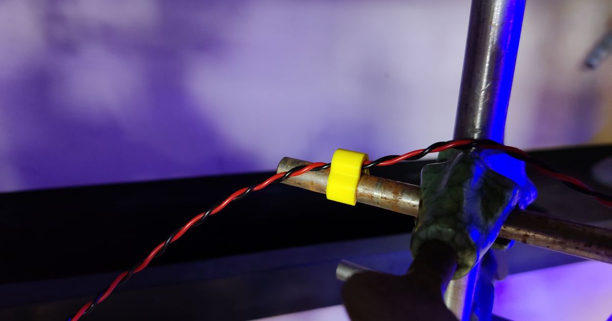 Cable Clip for metal rods in the lab hood - Klemmen für ...