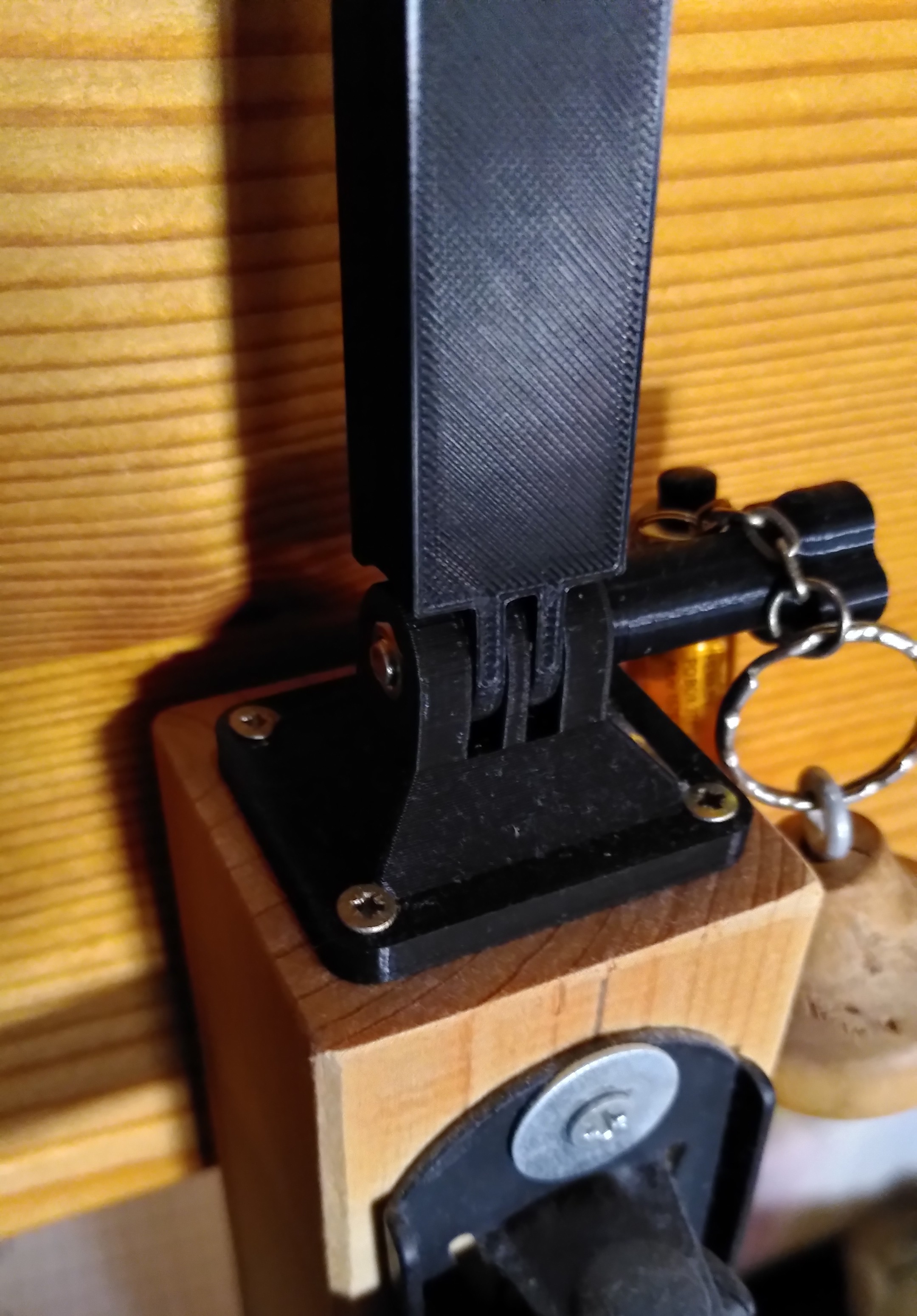 GoPro Halter mit Fuß zum Anschrauben / GoPro mount with screw-on foot ...