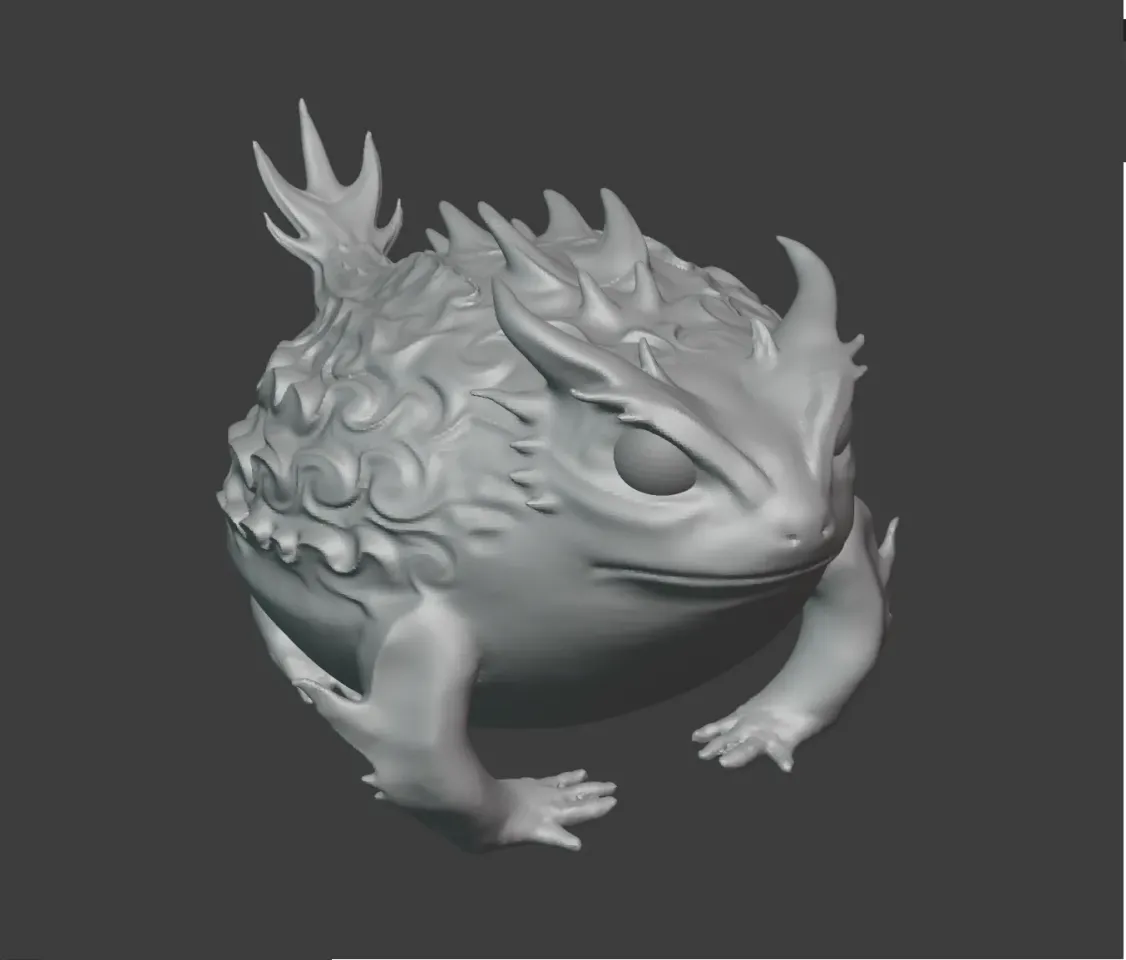 Dragon Frog by Macroglossum | Download free STL model | Printables.com