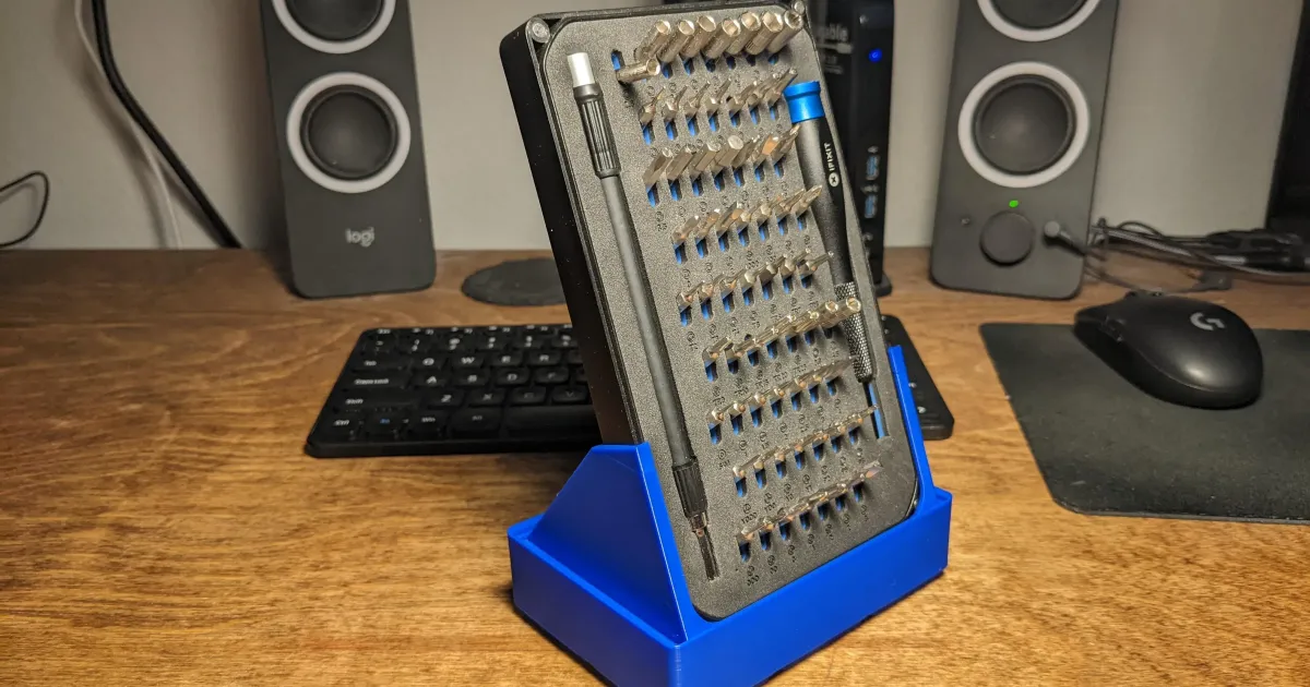 Upright Ifixit Screwdriver Set Holder - Gridfinity par Tactical Grizzly ...