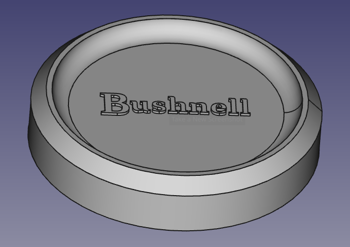 Lens Covers for Bushnell Binoculars by piranhaphish | Download free STL ...