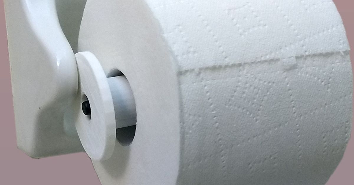 Toilet Paper Roll Extender by Chklnk | Download free STL model ...