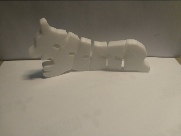Flexi corgi dog decoration by snietse | Download free STL model ...