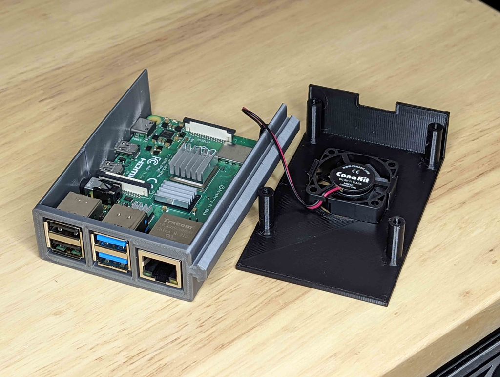 Raspberry Pi 4 Case for Ender 3/V-slot mount by Tremors | Download free ...
