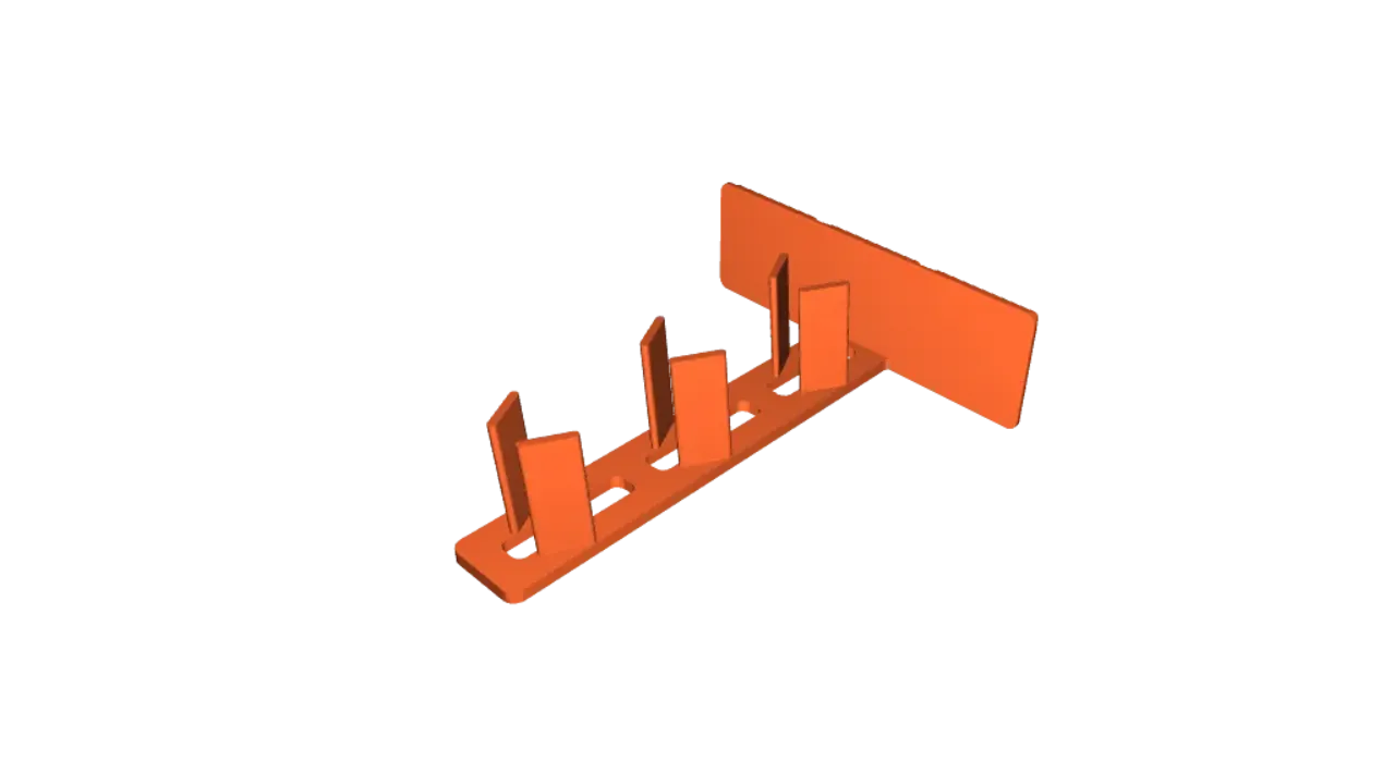 Gridfinity Glasses (3x) stand by TrackZero | Download free STL model ...