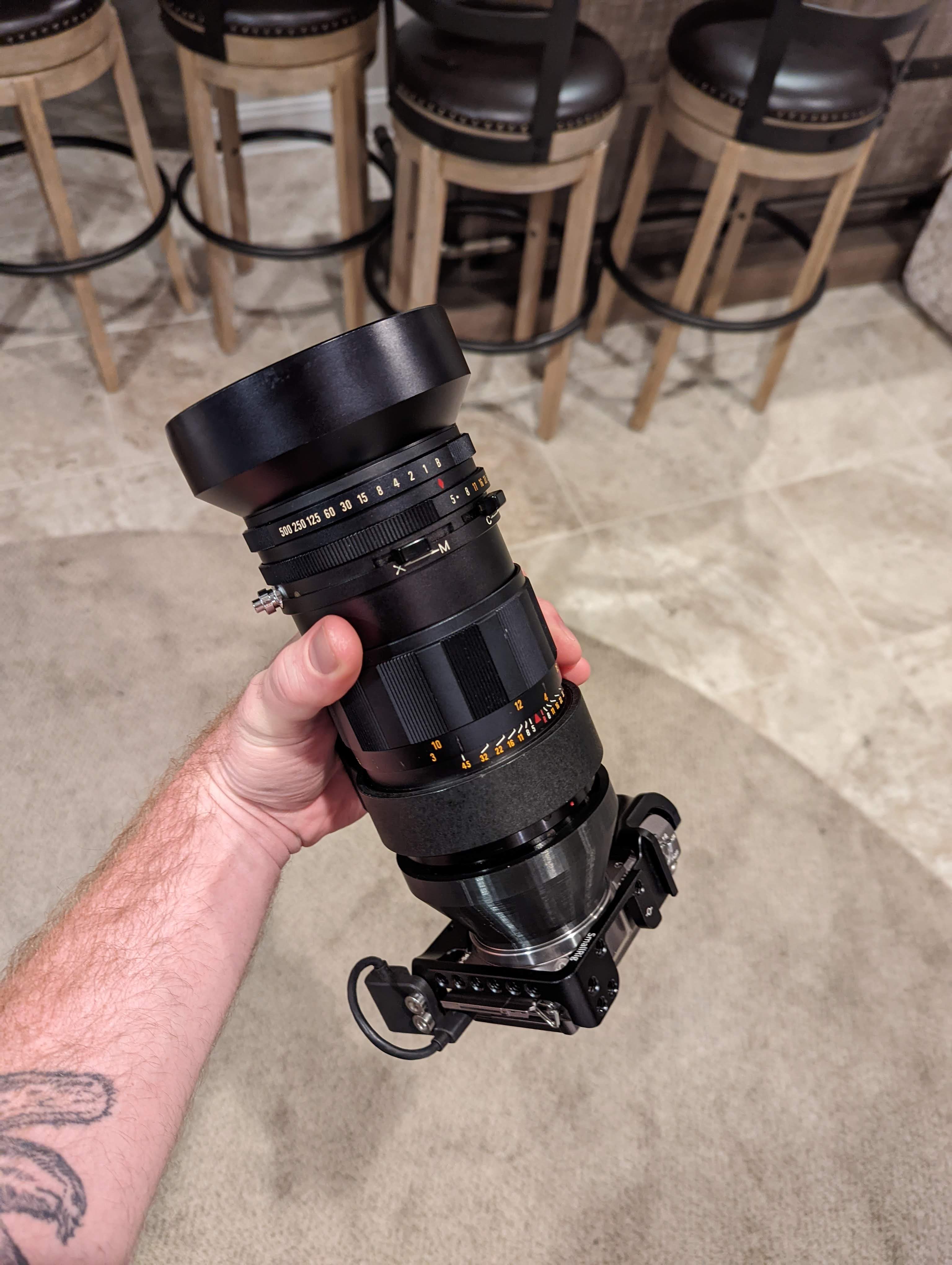 Sony E-Mount to Mamiya Press System adapter by thejevans | Download ...