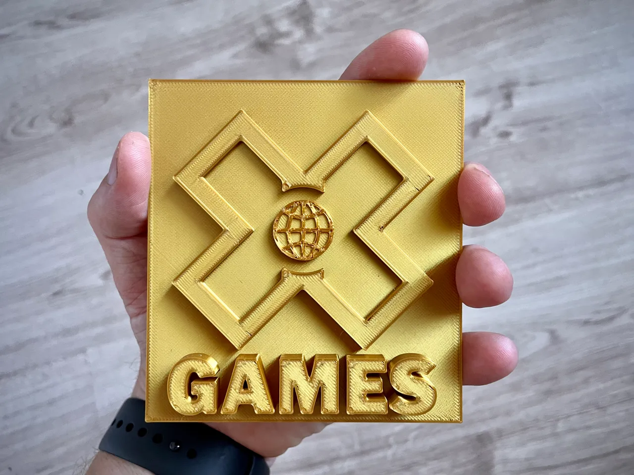 X GAMES plaque by vojtz. | Download free STL model | Printables.com