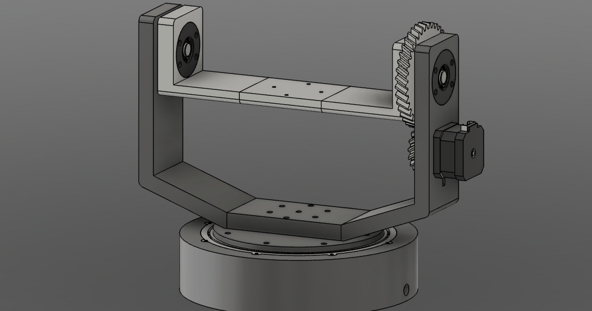 2 Axis Camera Gimbal by Bunsenbrenner14 | Download free STL model ...
