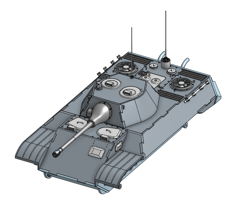 1/16 RC Panzer Tank VK-16.02 Leopard (v0.9.3) von edumardo ...