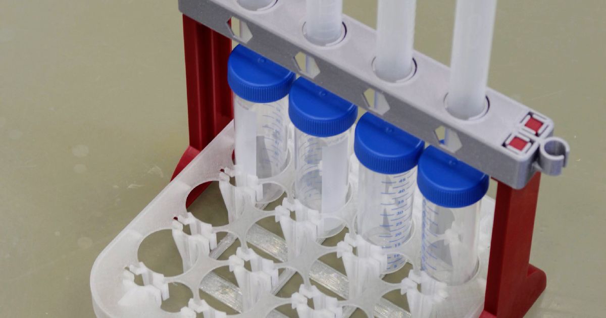 Stand for Gravity Flow Columns used in Protein Purification by Stefan ...