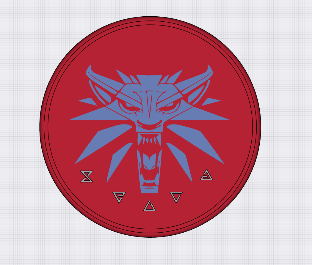 The Witcher 3 Coaster by Kalskiman | Download free STL model ...