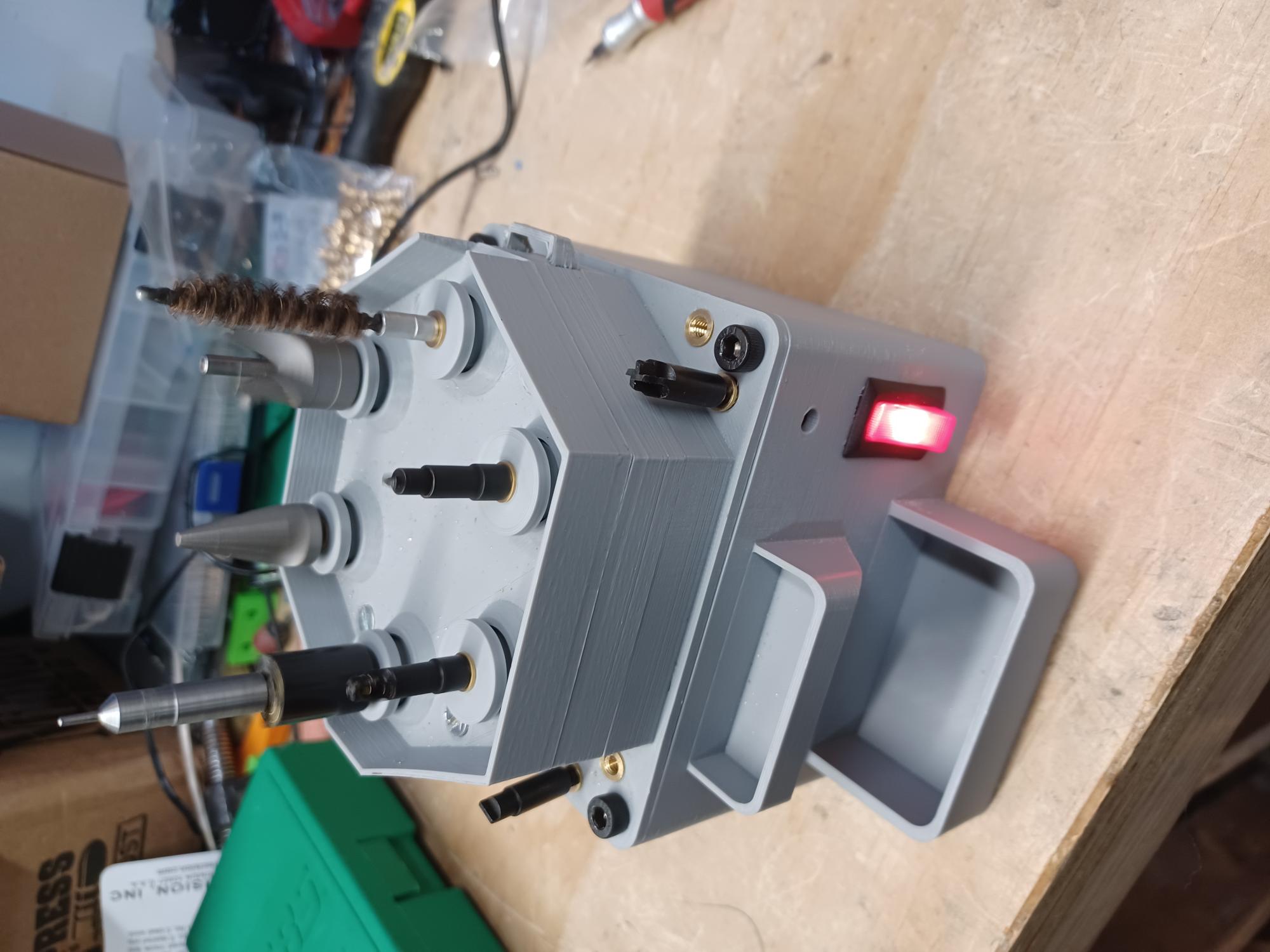 Case Prep 6-port Station by hcpookie | Download free STL model ...