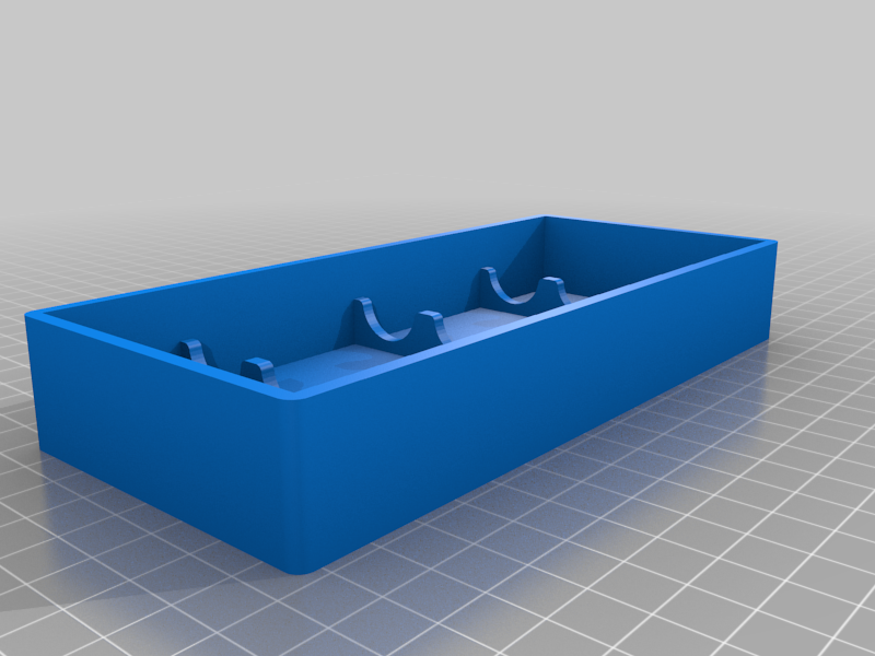 Horizontal Test Tube Holder Box by Code and Make | Download free STL ...