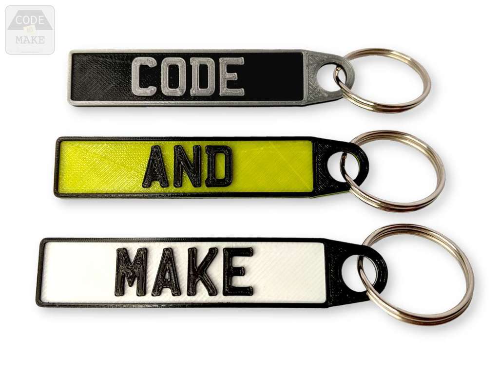 Personalised EU/UK/GB Vehicle Registration Number Plate Keyring by Code ...