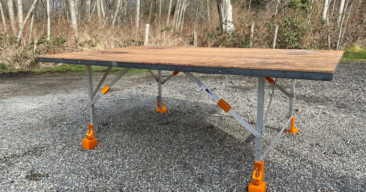 Oversized Folding Table by Nickbaxter | Download free STL model ...
