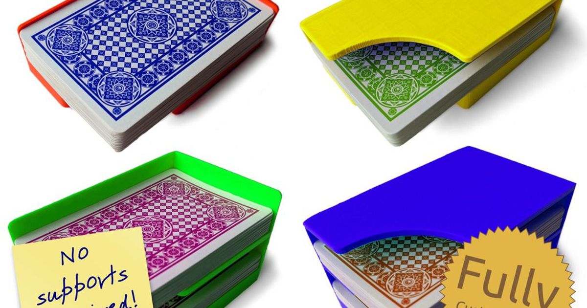 Quick Draw Card Dispenser - Fully Customizable Deck Holder or Caddy for ...