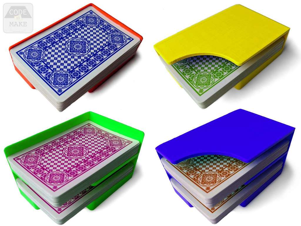 Quick Draw Card Dispenser - Fully Customizable Deck Holder or Caddy for ...