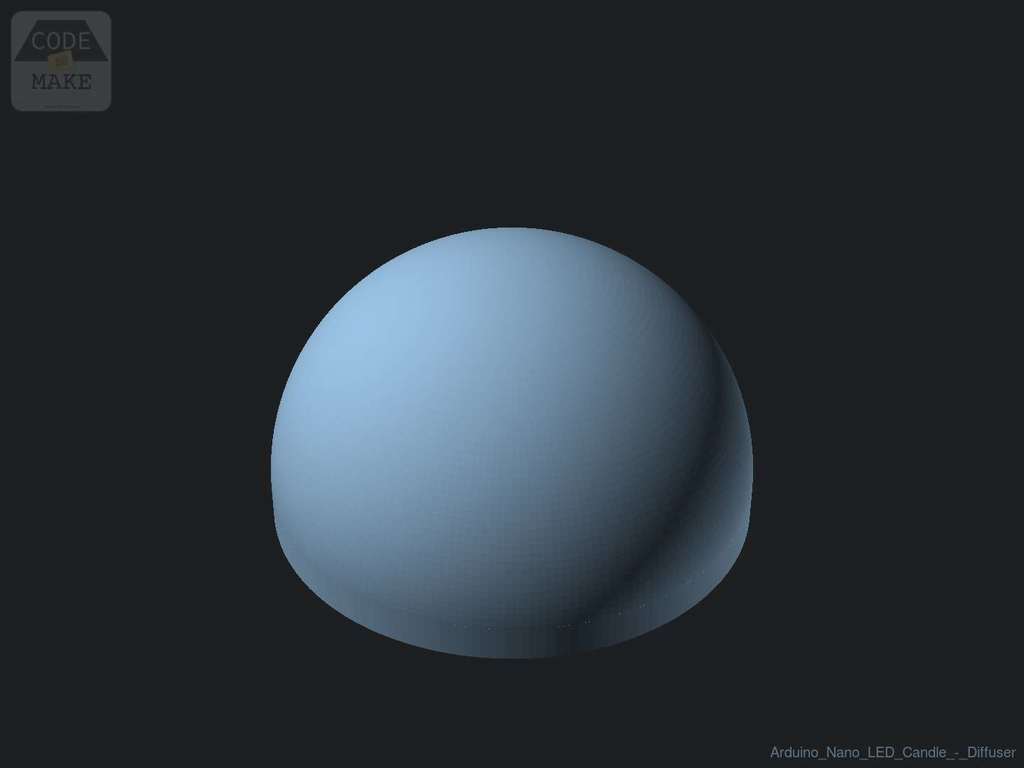 Customizable Arduino Nano LED Candle (2 - 6 LEDs) by Code and Make ...