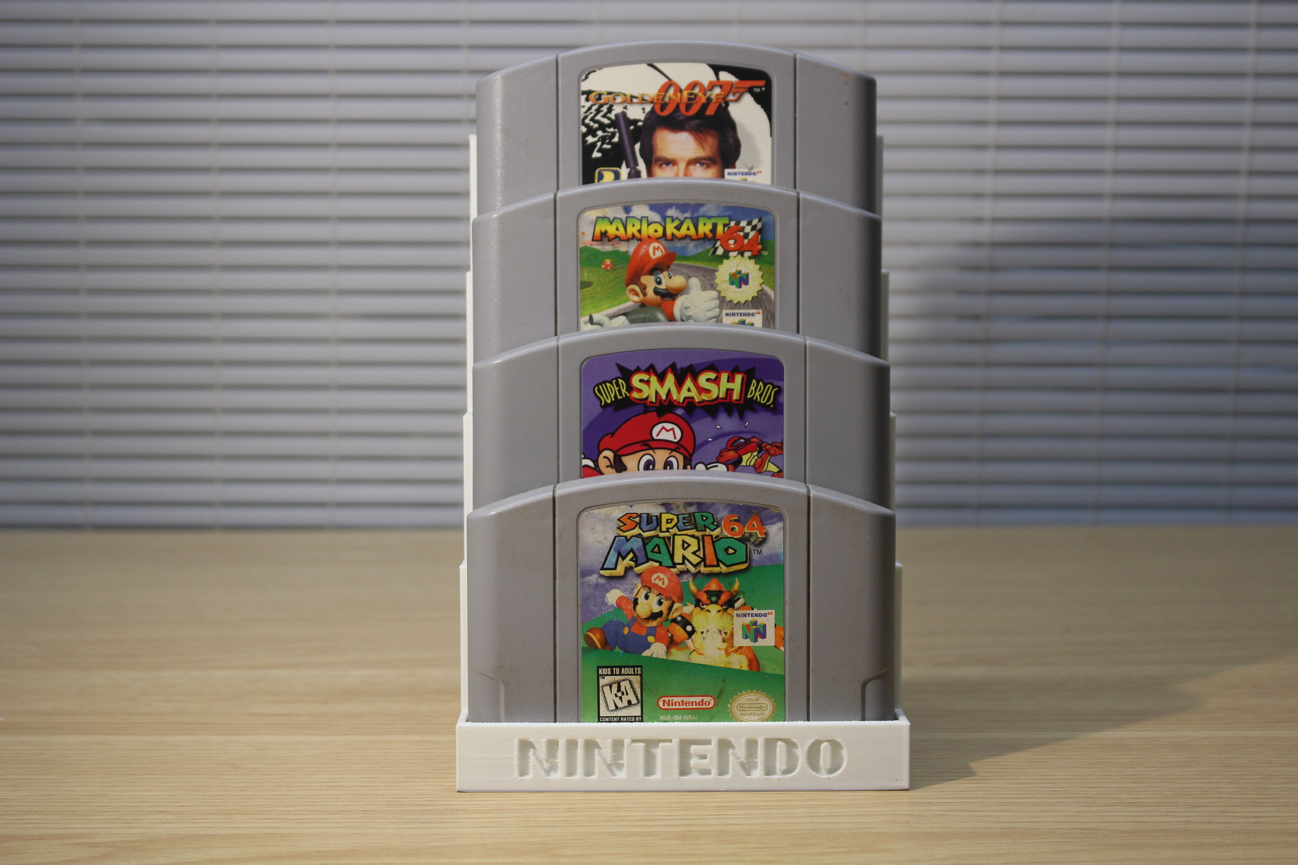 Nintendo 64 Game Stand by Zach Hovick | Download free STL model ...
