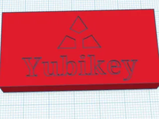 Yubikey Case by rando_kalrissian | Download free STL model | Printables.com