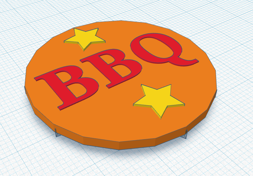 BBQ Token by qst0 | Download free STL model | Printables.com